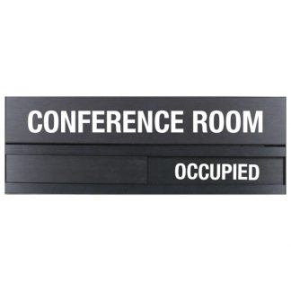 Conference Room Slider Plate Door Sign 3.5″ x 10″ – BC Site Service