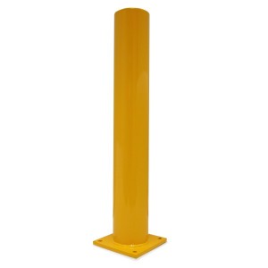 Round Steel Bolt Down Bollards – BC Site Service