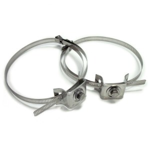 Adjustable Stainless Steel Sign Mounting Bracket Set for Poles – BC ...