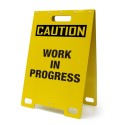 Caution Work In Process – Portable A-Frame Sign – BC Site Service