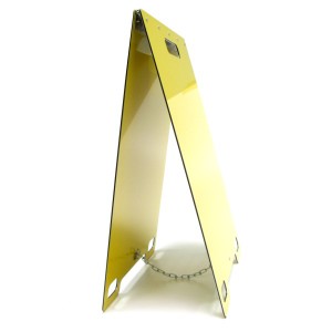 Please Line Up Here – Portable A-Frame Sign – BC Site Service