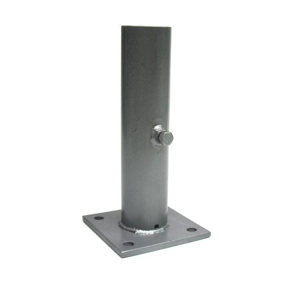 Standard 2 3/8” Bolt Down Sign Post Base – BC Site Service