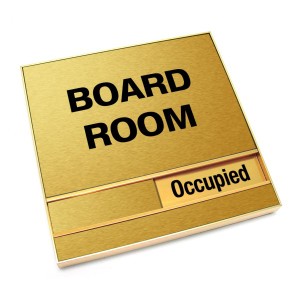 Board Room Door Plate Slider Sign 6″ x 6″ – BC Site Service