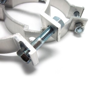 4” Round Post Sign Mounting Bracket Set – BC Site Service