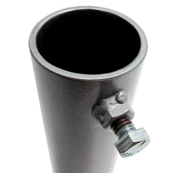 Standard 2 3/8” Round Post In Ground Holder – BC Site Service