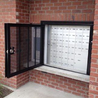 Custom High Security Mailbox Enclosures – BC Site Service