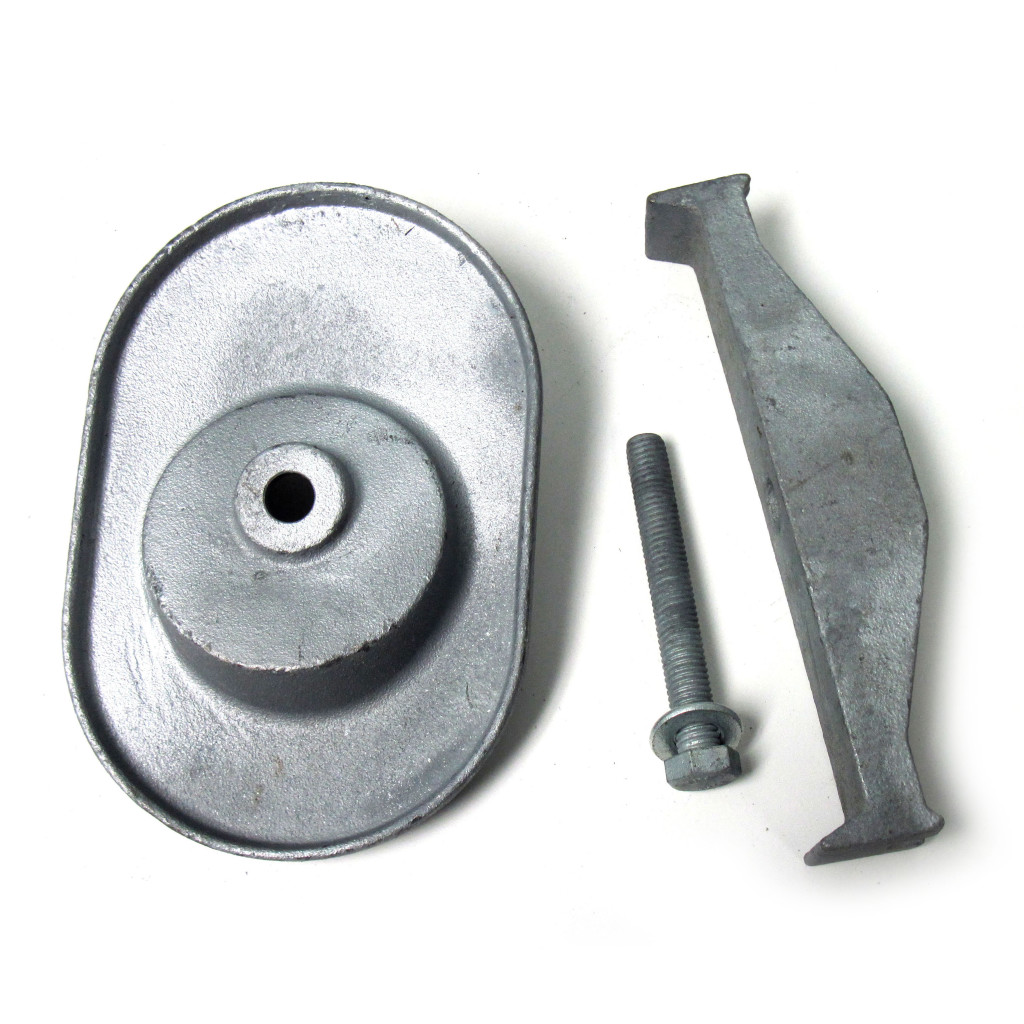 4.75″ x 7.5″ Bulldog Cover With Lock and Backing bar – BC Site Service