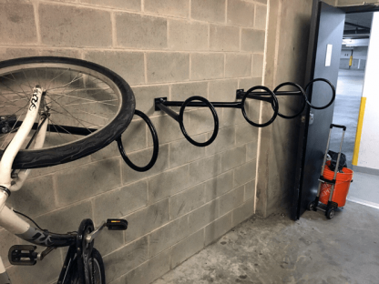 V-Ring – Wall Mounted Bike Rack – BC Site Service