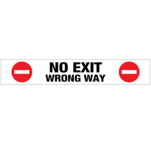 No Exit Sign 48″ x 8″ – BC Site Service