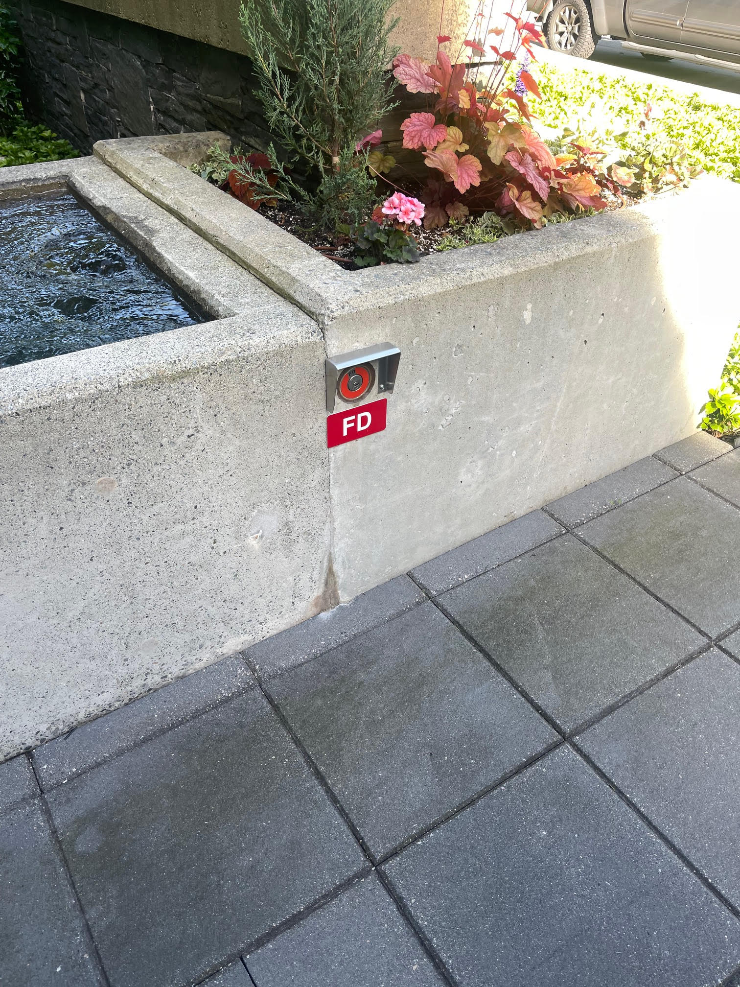 Weather Shield for Fire Department Lock Boxes – BC Site Service